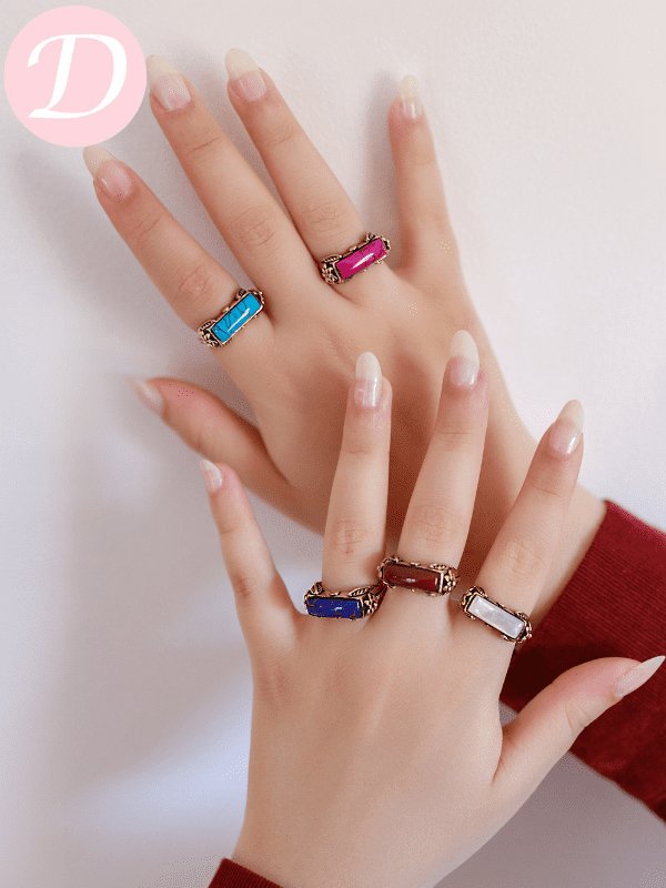 Dolly Ring Set - Pure Copper – Dukanty